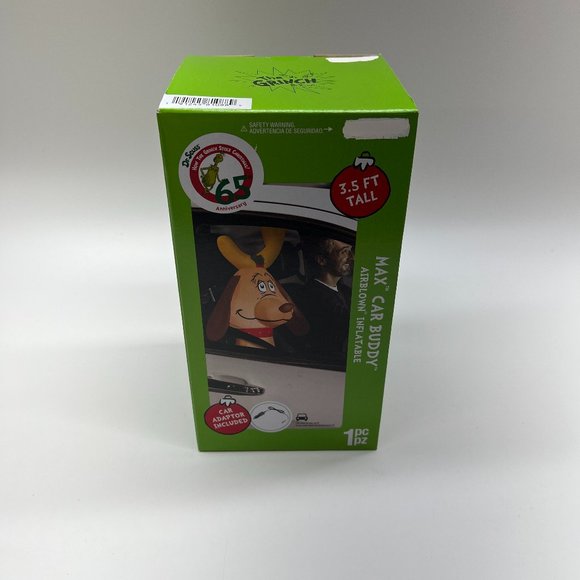 Gemmy | Holiday | Gemmy Airblown Inflatable Dr Seuss Grinch Max Car ...